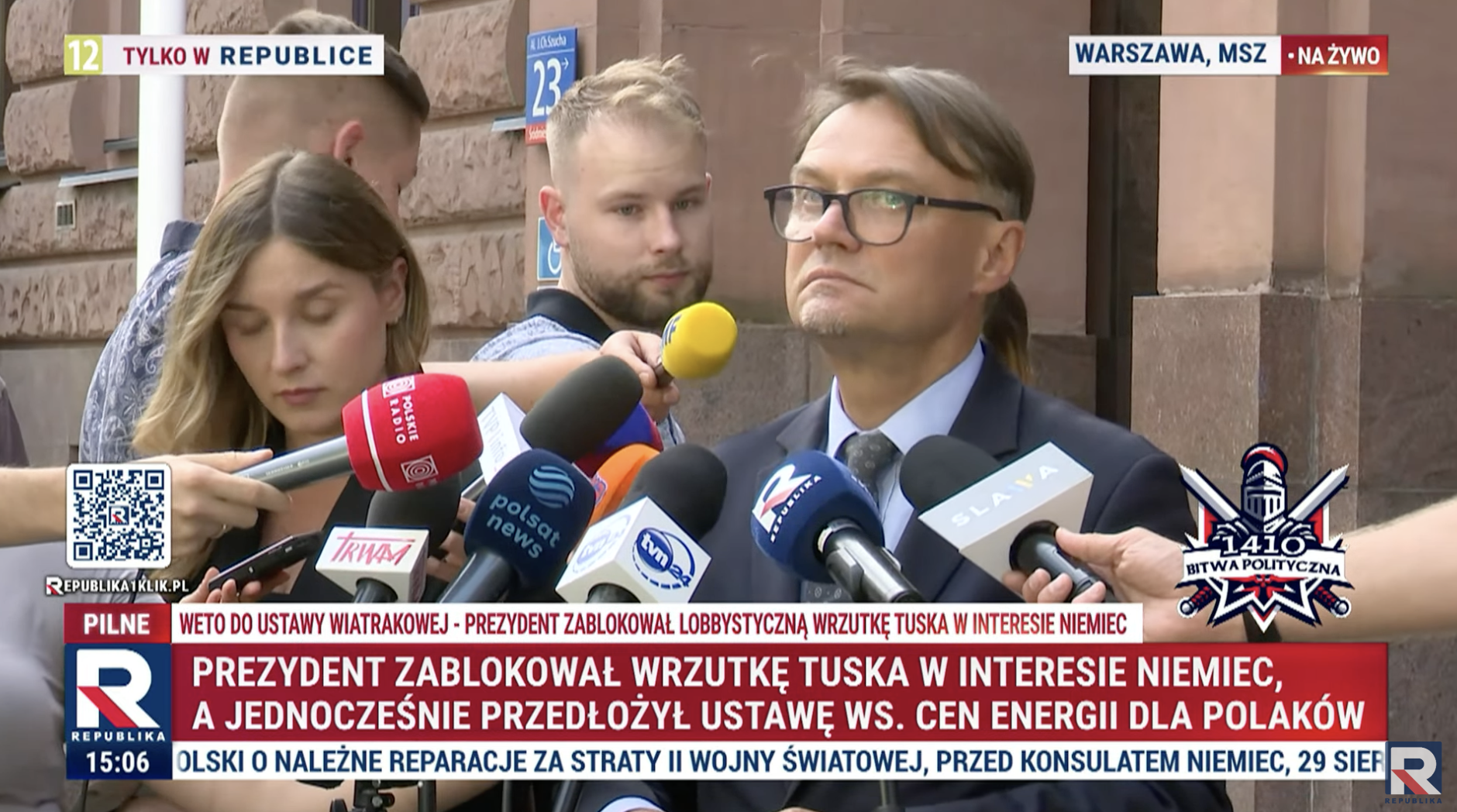 MSZ reaguje na rosyjską prowokację z dronem